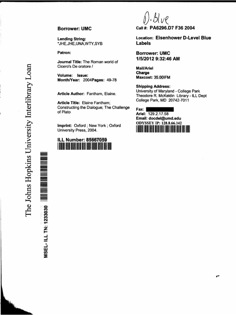 Fantham_The Challenge of Plato | PDF