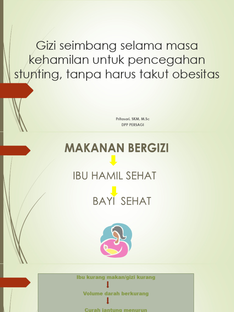 Gizi Seimbang BUMIL | PDF