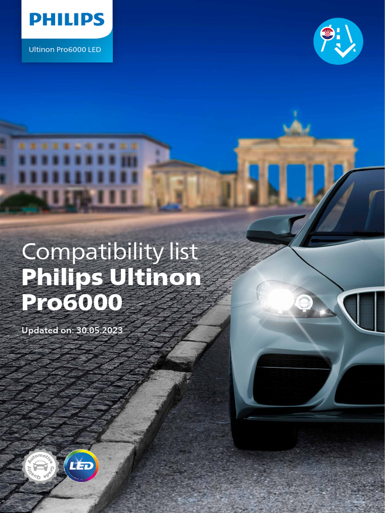 Philips LED-UltinonPro6000-compatibility-list CROATIA 20230601 | PDF ...