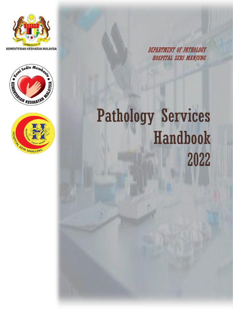 Hospital Seri Manjung Handbook 2022 | PDF | Medical Laboratory | Pathology
