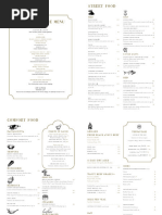 Nustro Steakhouse Menu Overview | PDF | Sauce | Caramel