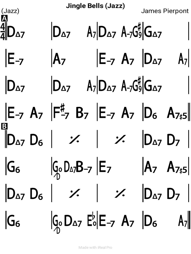 Jingle Bells Jazz | PDF