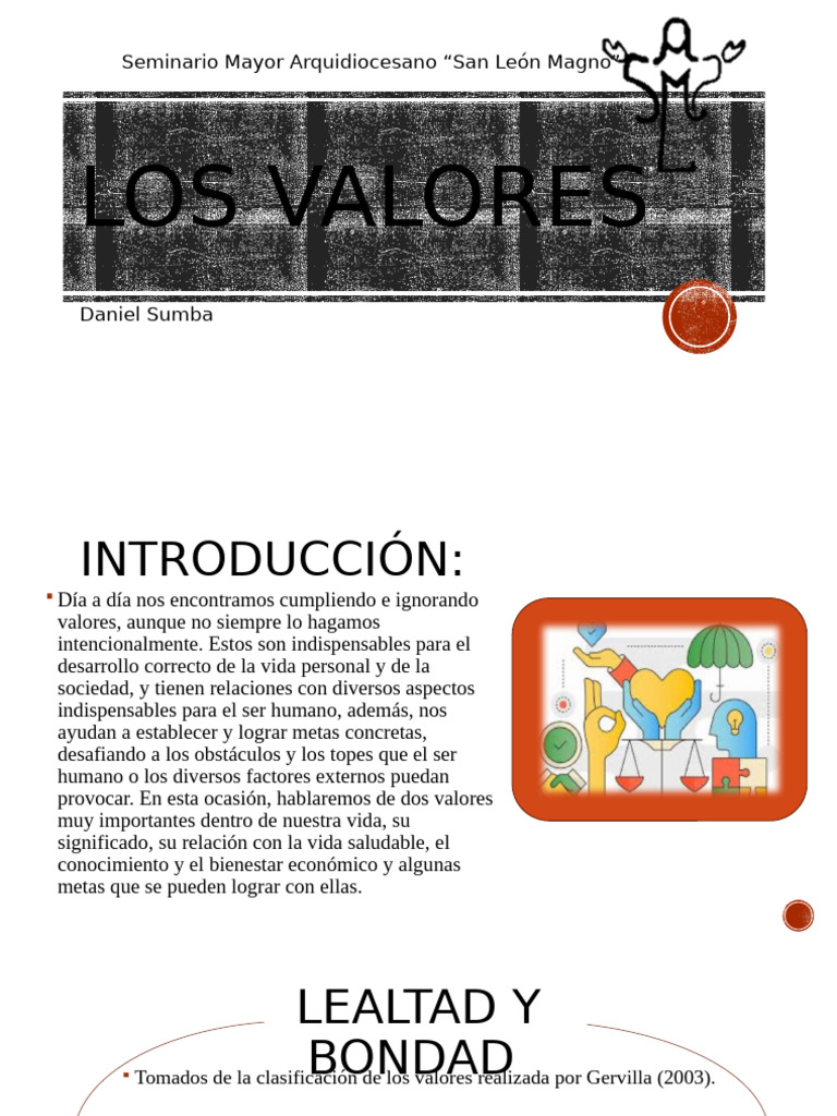 Los Valores de La Bondad y La Lealtad | PDF | Lealtad | Bienestar