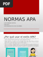 Normas APA 7: Notas y Tablas | PDF