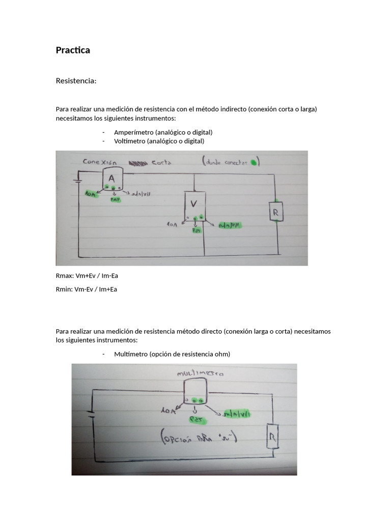 Practica Electricidad | PDF