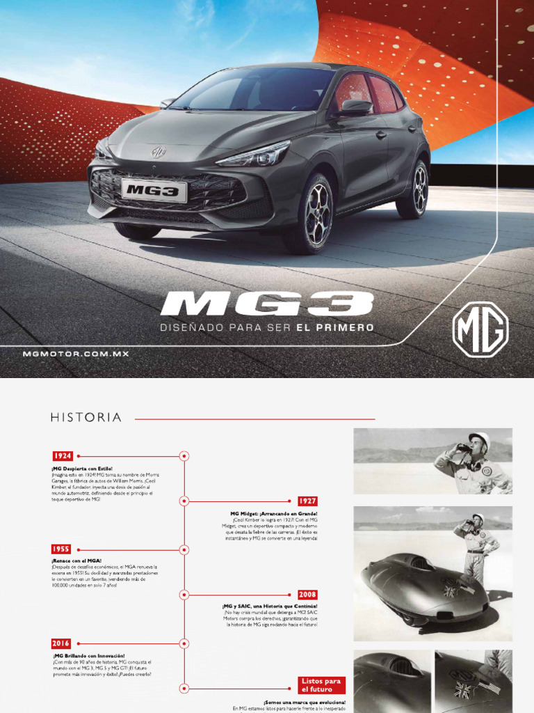 MG Mg3 Catalogo | PDF