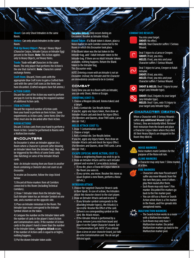 Character Death and Combat Mechanics | PDF