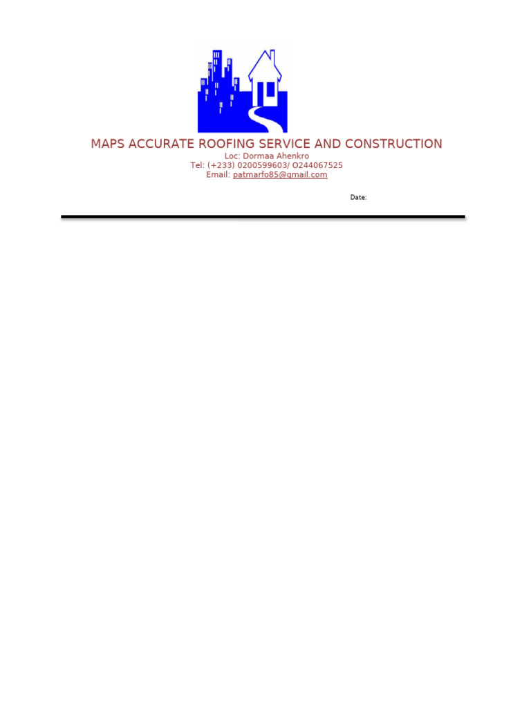 Maps Letter Head | PDF