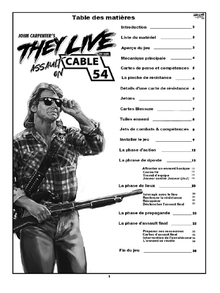 They Live 4 Joueurs | PDF