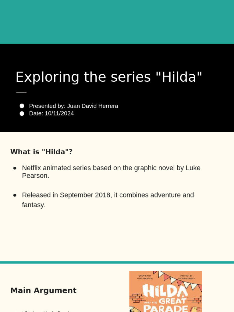 Exploring The Series - Hilda | PDF