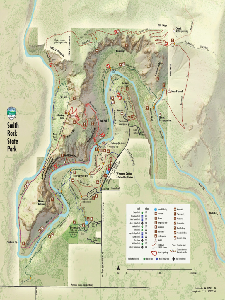 Smith Rock State Park Trails Guide | PDF