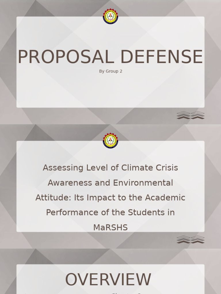 Proposal Defense-Group 2 | PDF | Survey Methodology | Climate Change