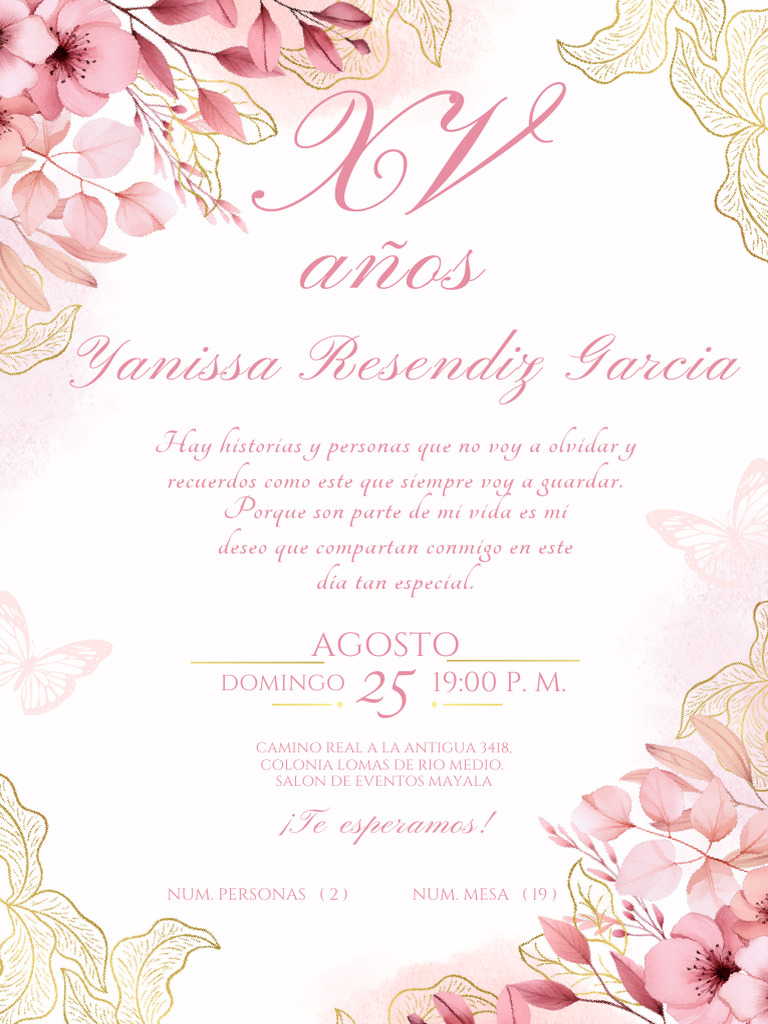 Fiesta de Yanissa en Salón Mayala | PDF