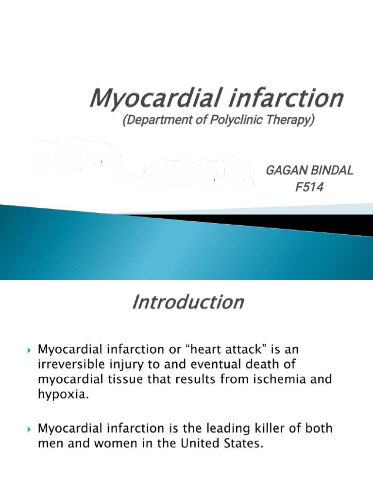 Myocardial Infarction 241227 123923 | PDF