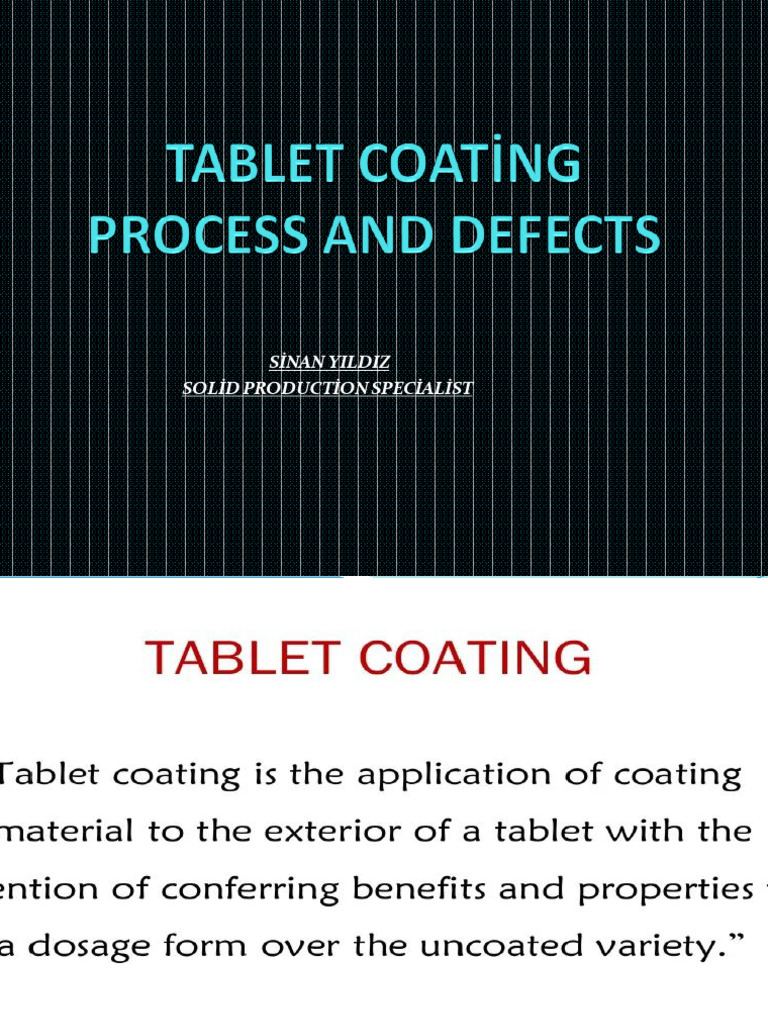 Tablet Coating 1707069323 | PDF