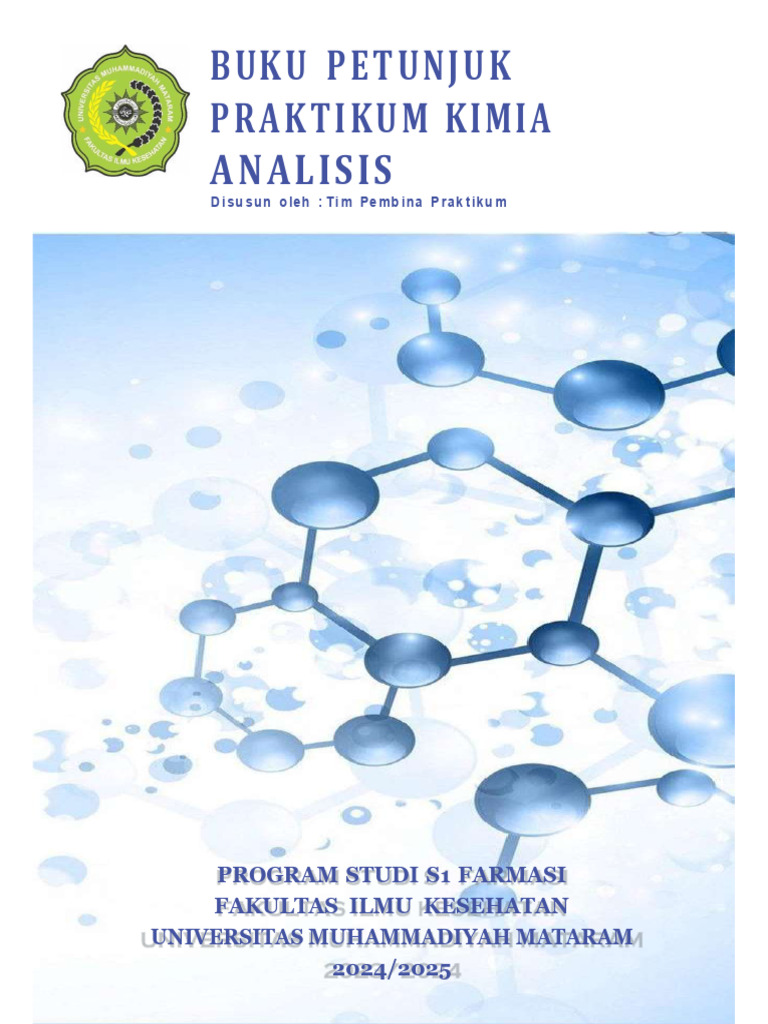 Petunjuk Praktikum Kimia Analisis 2024-2025 | PDF