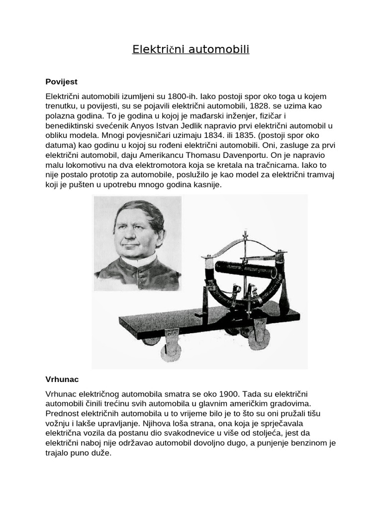Električni Automobili | PDF