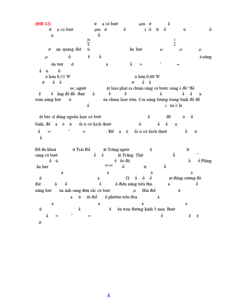 5. Tia laze (đề) | PDF