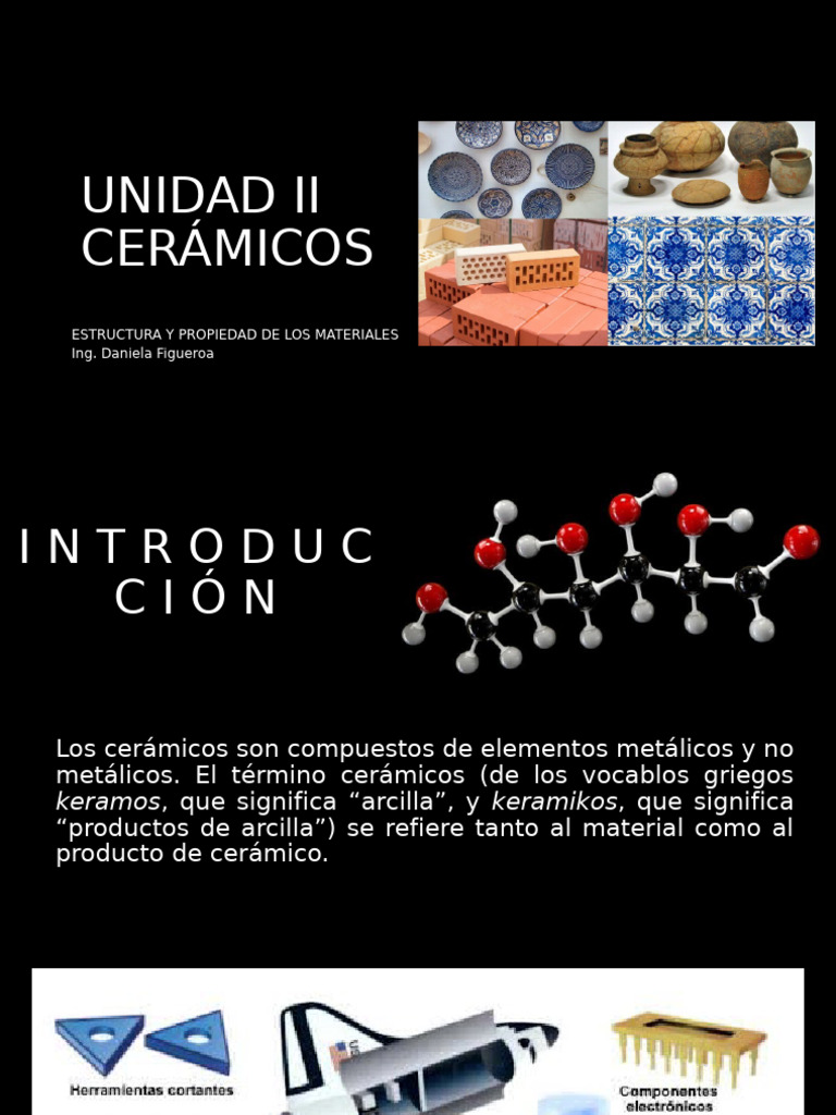 Unidad Ii Ceramicos | PDF