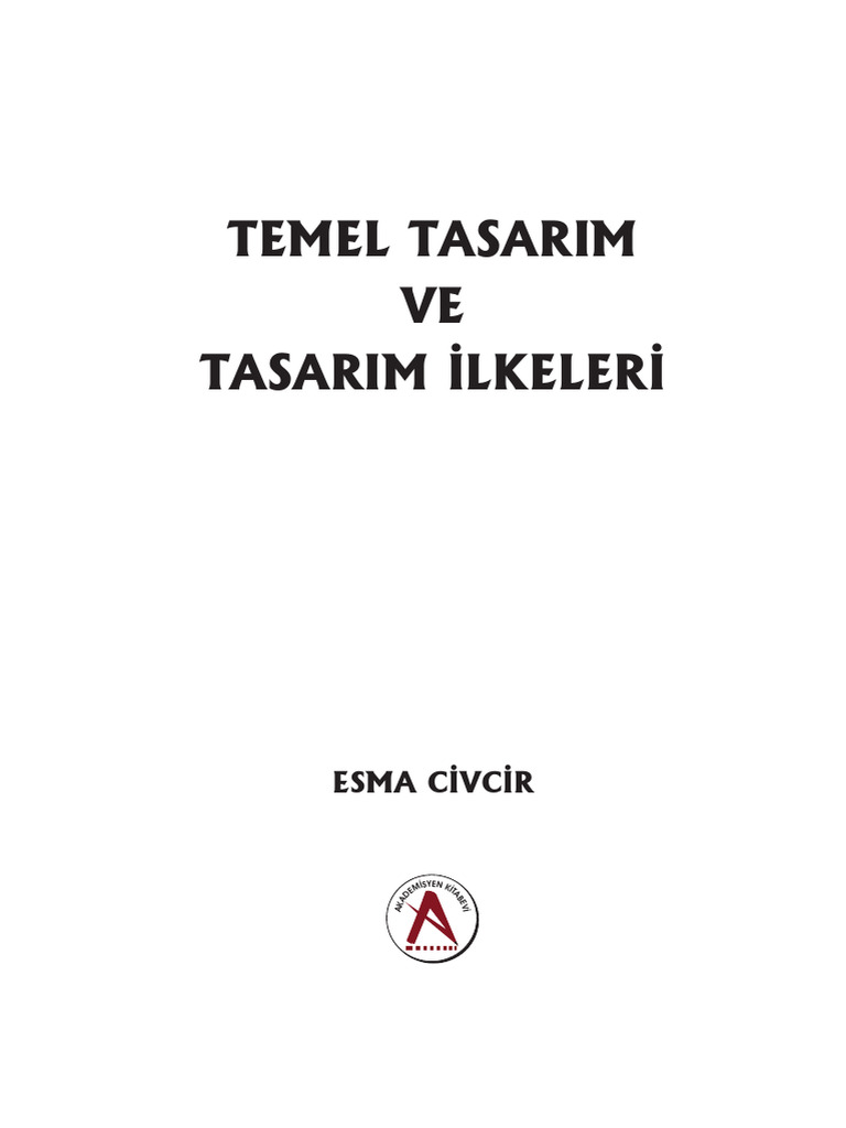 Temel Tasarim Ve Tasarim Ilkeleri | PDF