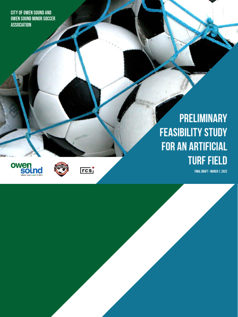 Attachment 1 Draft Preliminary Feasibility Study For An Articial Turf Field Rcs | PDF