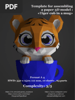 Ben's Paper Puppets - Jeffy Paper Puppet Template © Ben Stanley 2024 | PDF