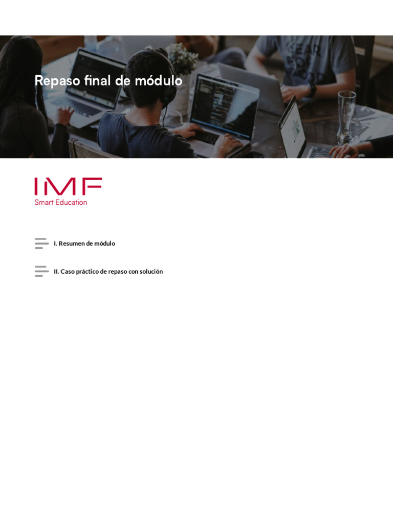 M.8 Repaso Final de Modulo | PDF | Marketing | Business
