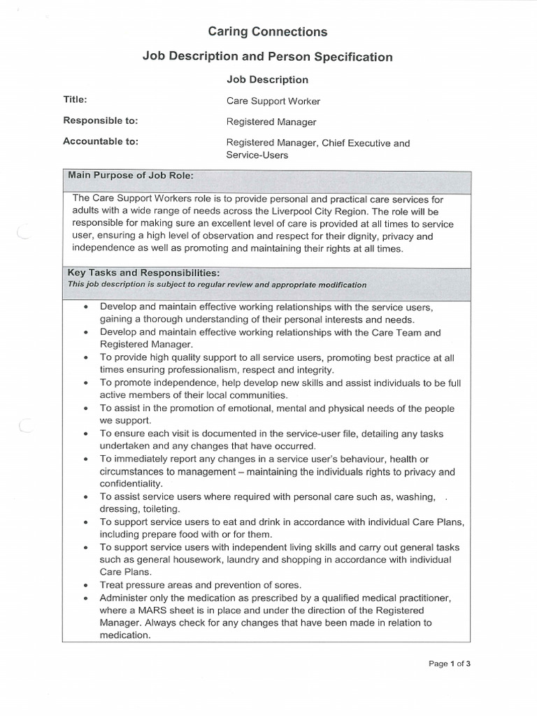 05 New Job Description | PDF