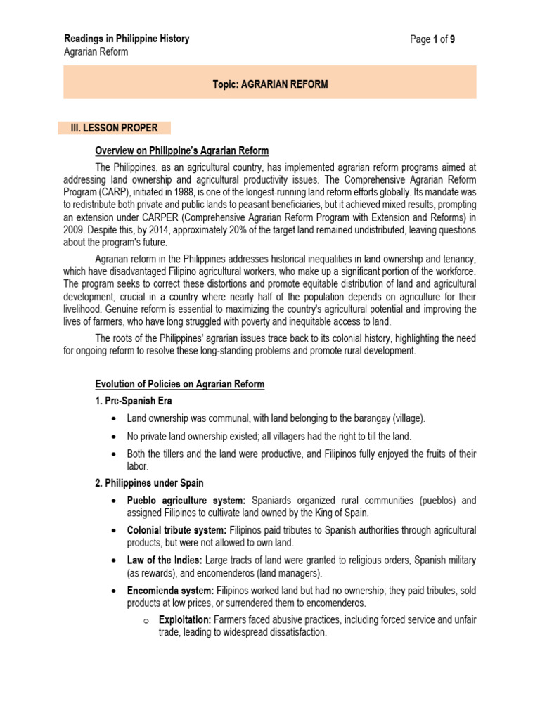 Module 15. Lesson Proper 2 1 | PDF | Land Law