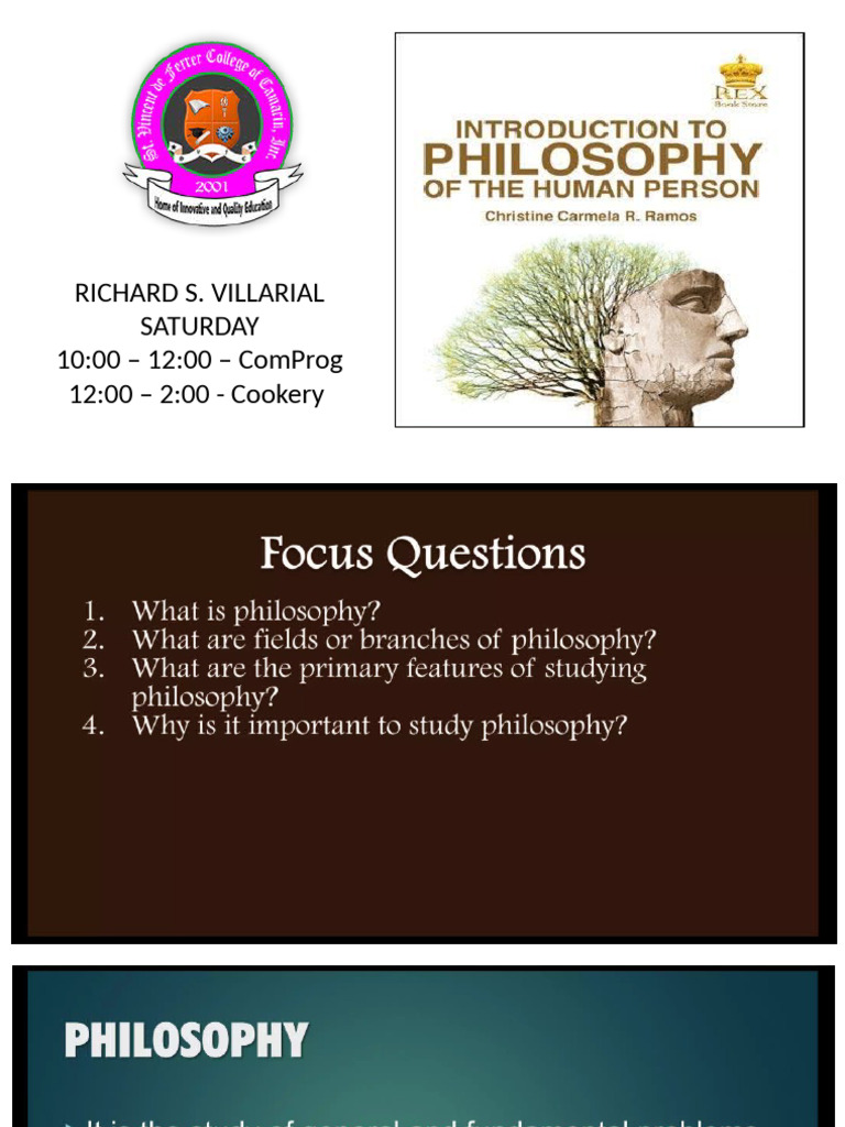 Intro to Philo Part II | PDF