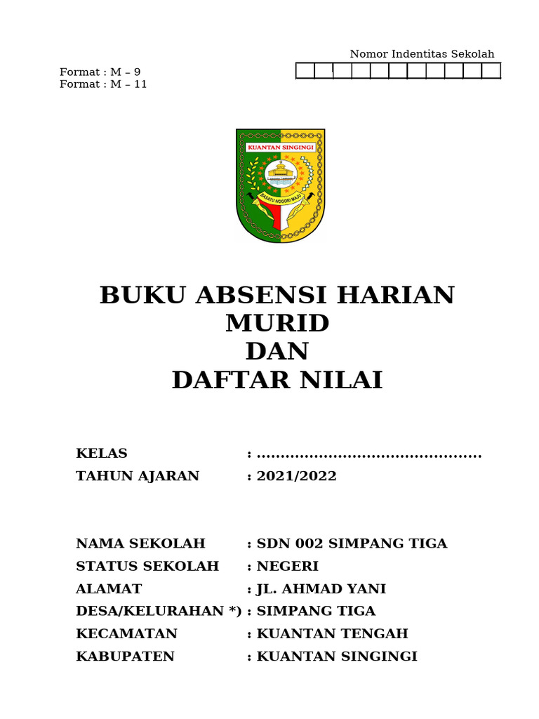 Absen Murid | PDF