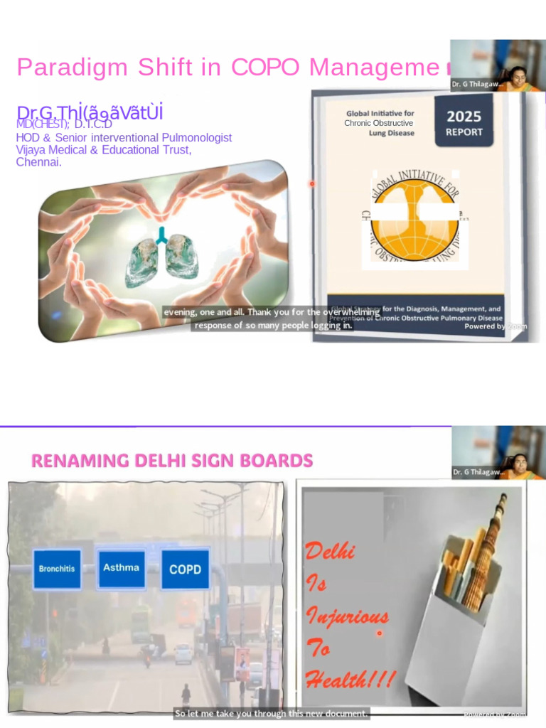 Copd | PDF | Chronic Obstructive Pulmonary Disease | Bronchitis