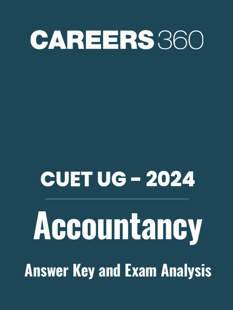 CUET-UG-2024-Accountancy | PDF