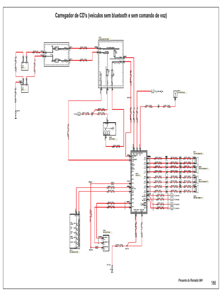 Ford Transit Esquema Eléctrico - SISTEMA DE SOM | PDF