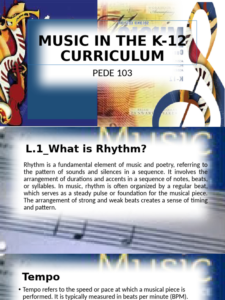 Understanding Rhythm and Melody in Music | PDF | Rhythm | Clef
