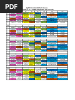 Classtimetable 2025 | PDF
