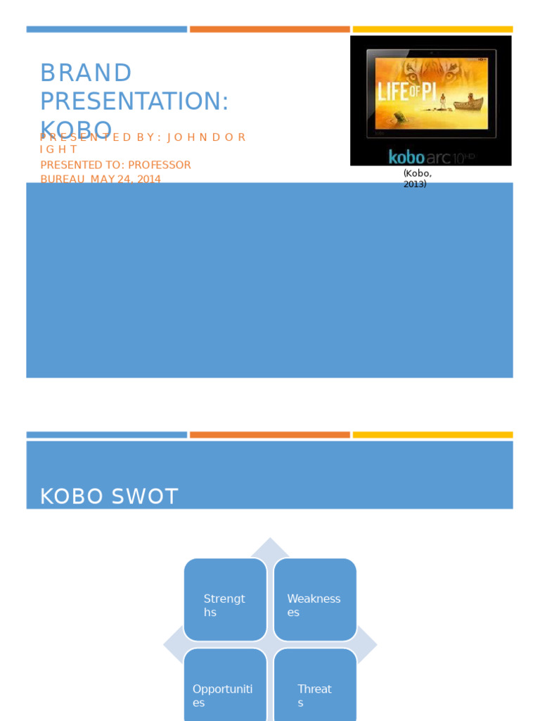 Brand Presentation Sample | PDF | E Reader | Electronic Paper Technology