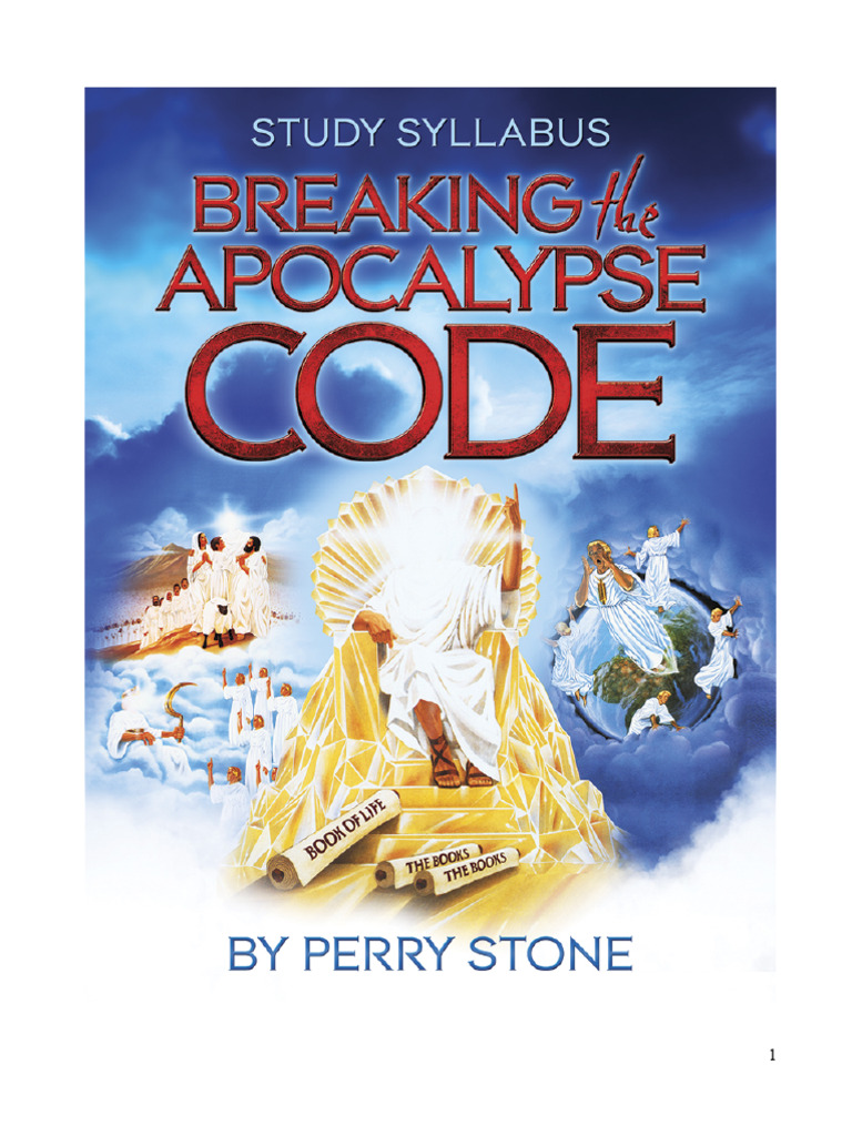 Breaking The Apocalypse Code Syllabus Pdf John The Apostle Book