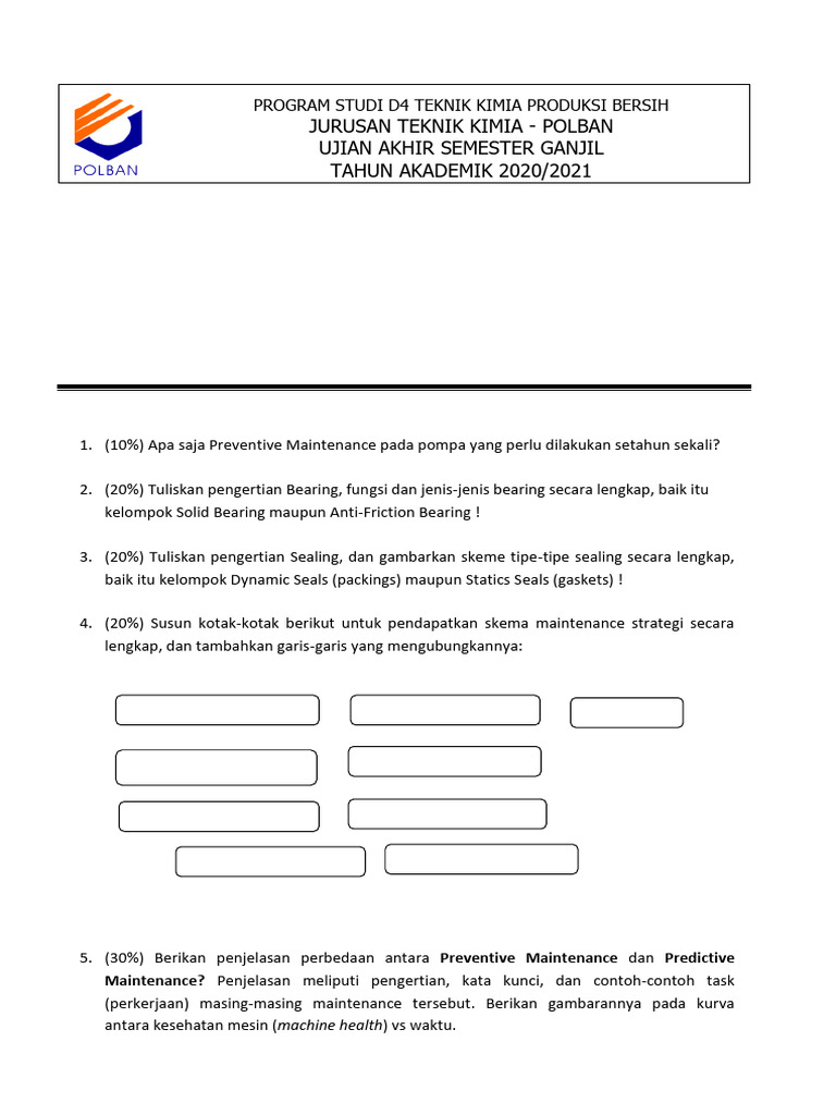 Uas Tekper Kating | PDF