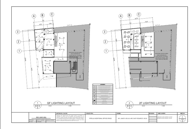 Electrical Plan Page 3 - Rite Lux Lighting Office | PDF | Lighting ...