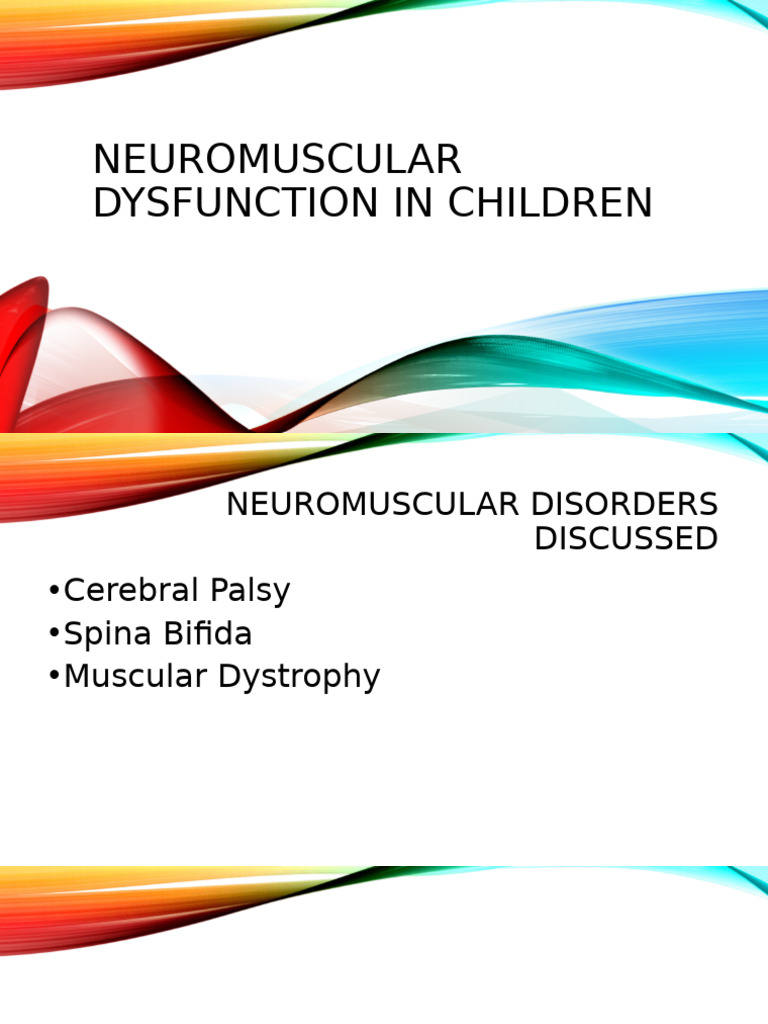 Neuromuscular Dysfunction | PDF | Muscular Dystrophy | Cerebral Palsy
