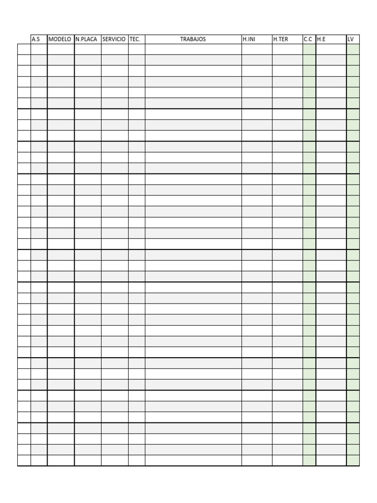 Control de Patio | PDF