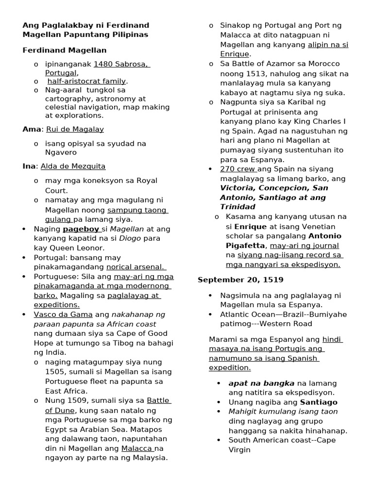 Ferdinand Magellan | PDF | Age Of Discovery