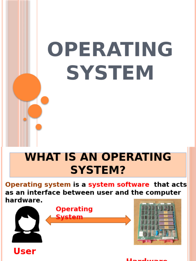 Chapter 1 OS | PDF | Operating System | Kernel (Operating System)