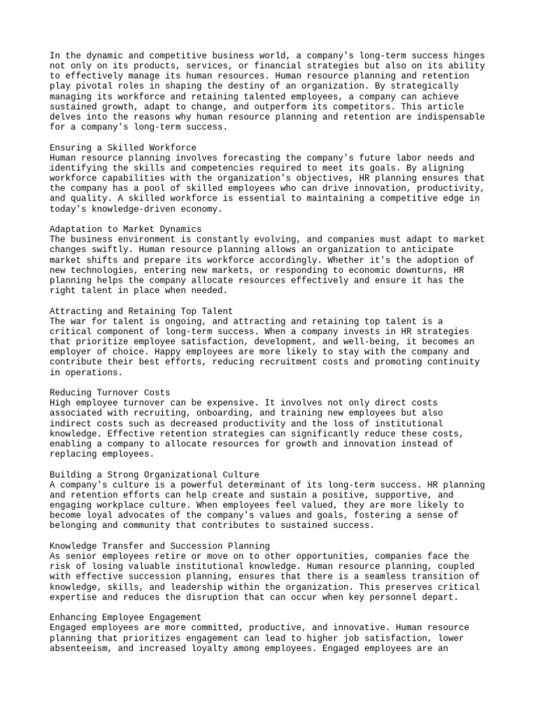 text 14 | PDF | Employee Retention | Human Resources