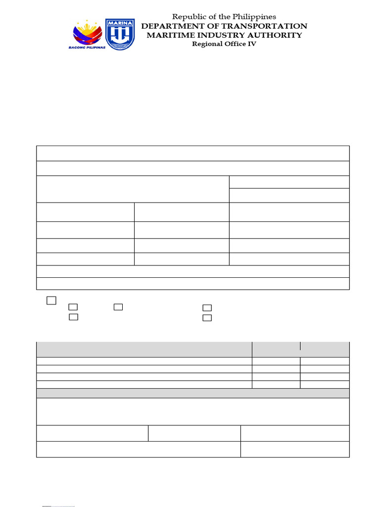 MRO IV No. 14 - Issuance - Renewal - Extension of Safety Certificate ...