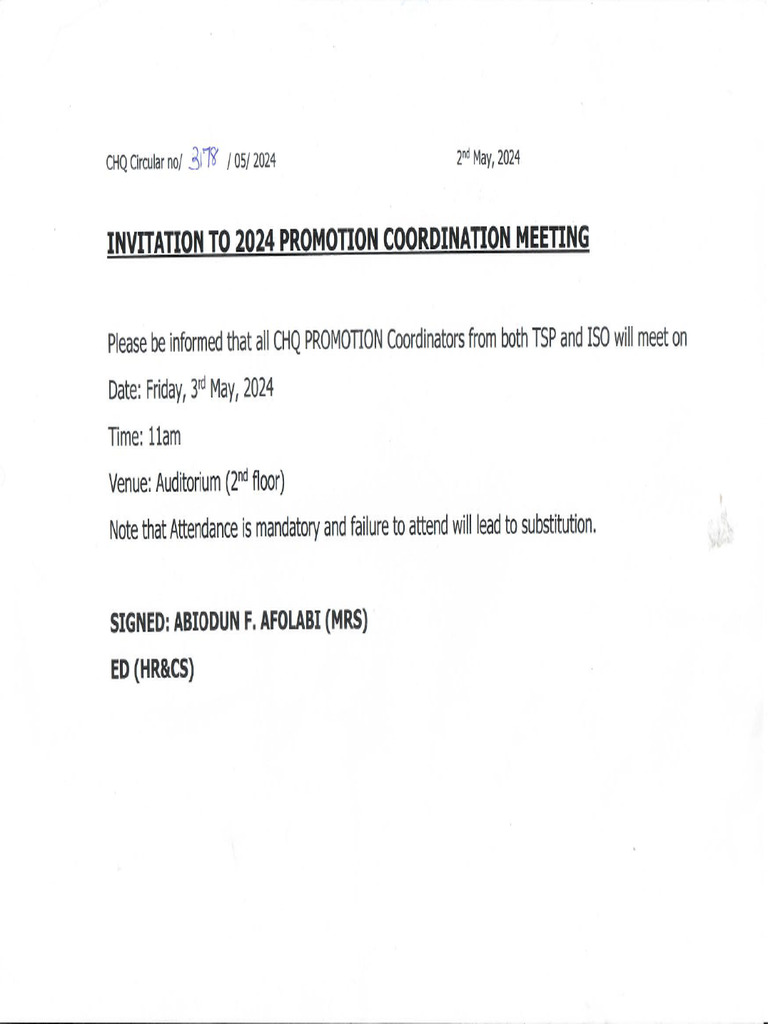Promotion Circular Rotated | PDF