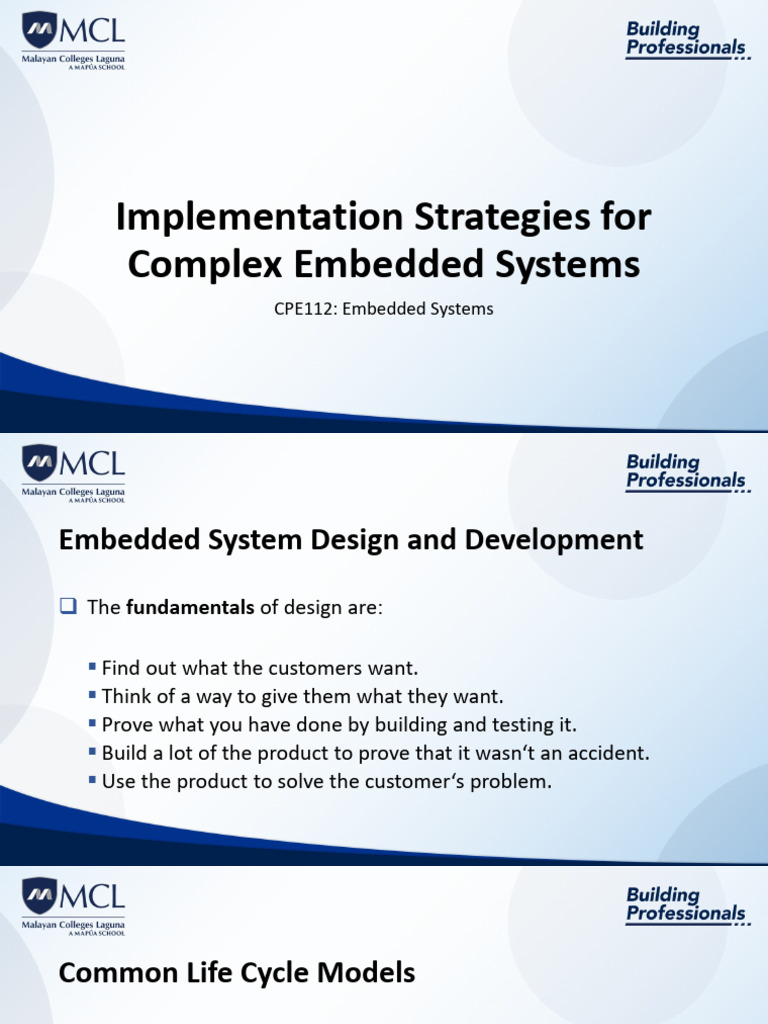 Module 6 - Implementation Strategies For Complex Embedded Systems | PDF | Software Development ...