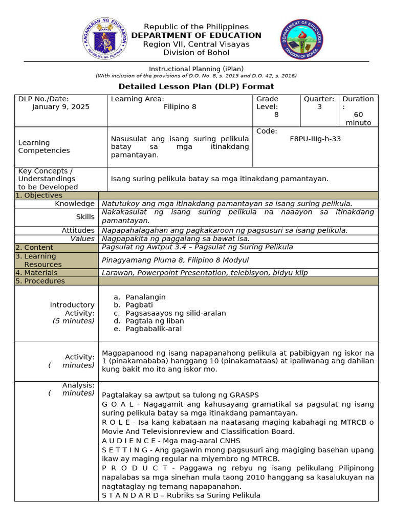 Q3 fil8 w4 lp4 | PDF