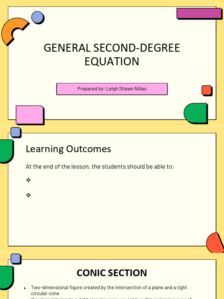 GENERAL EQUATION | PDF